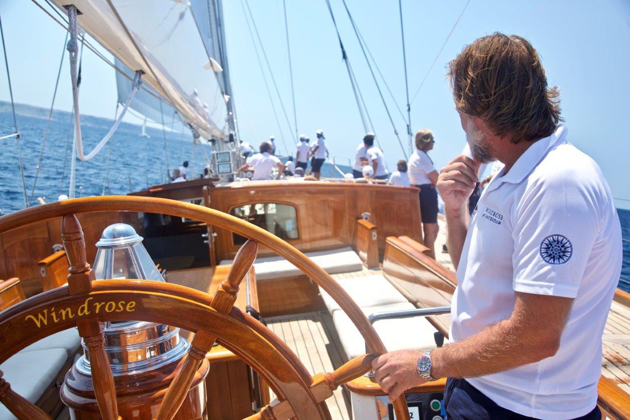 The Windrose of Amsterdam - equipped by Sailmon