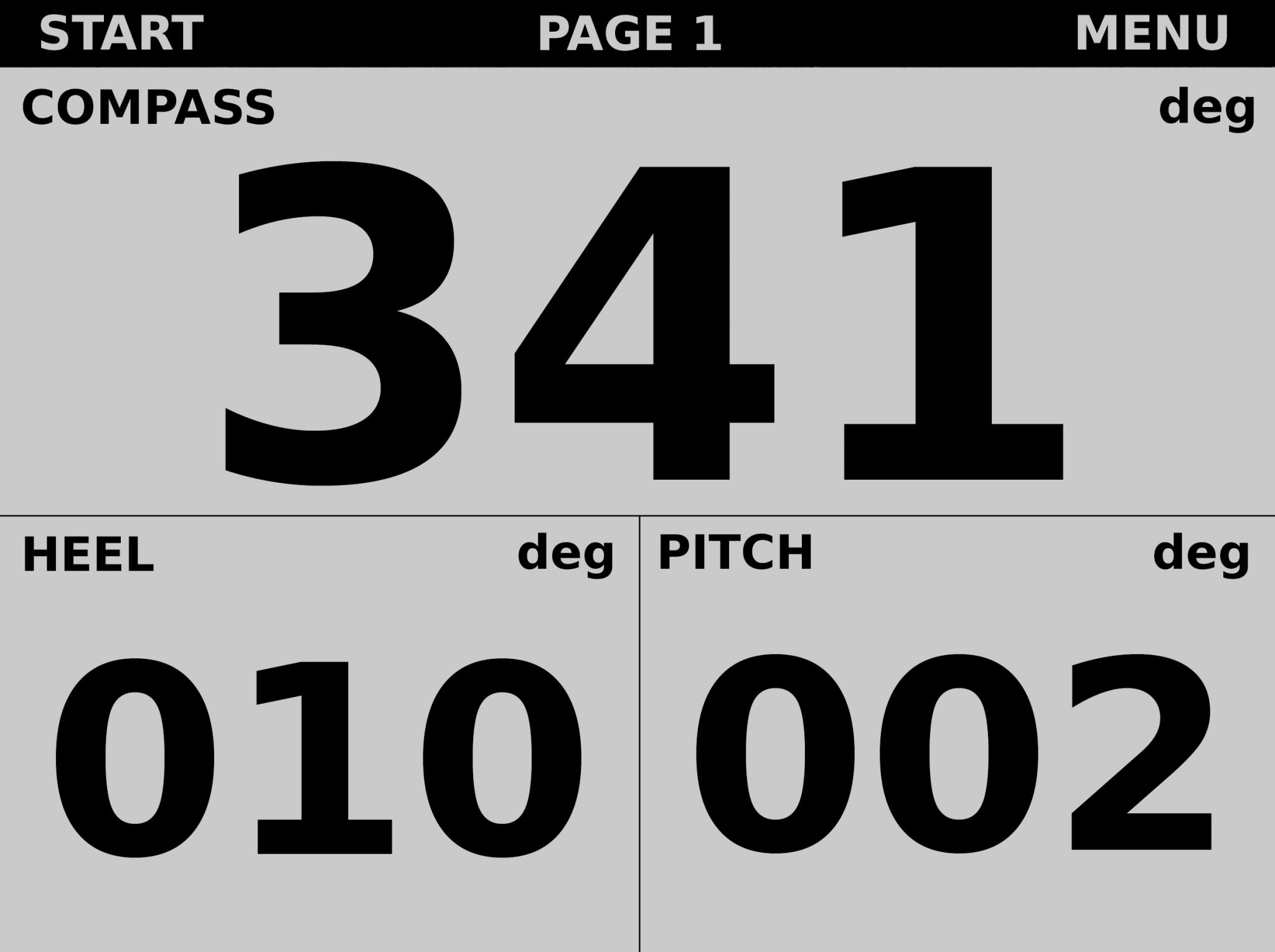 MAX - Sailing Display - Sailmon