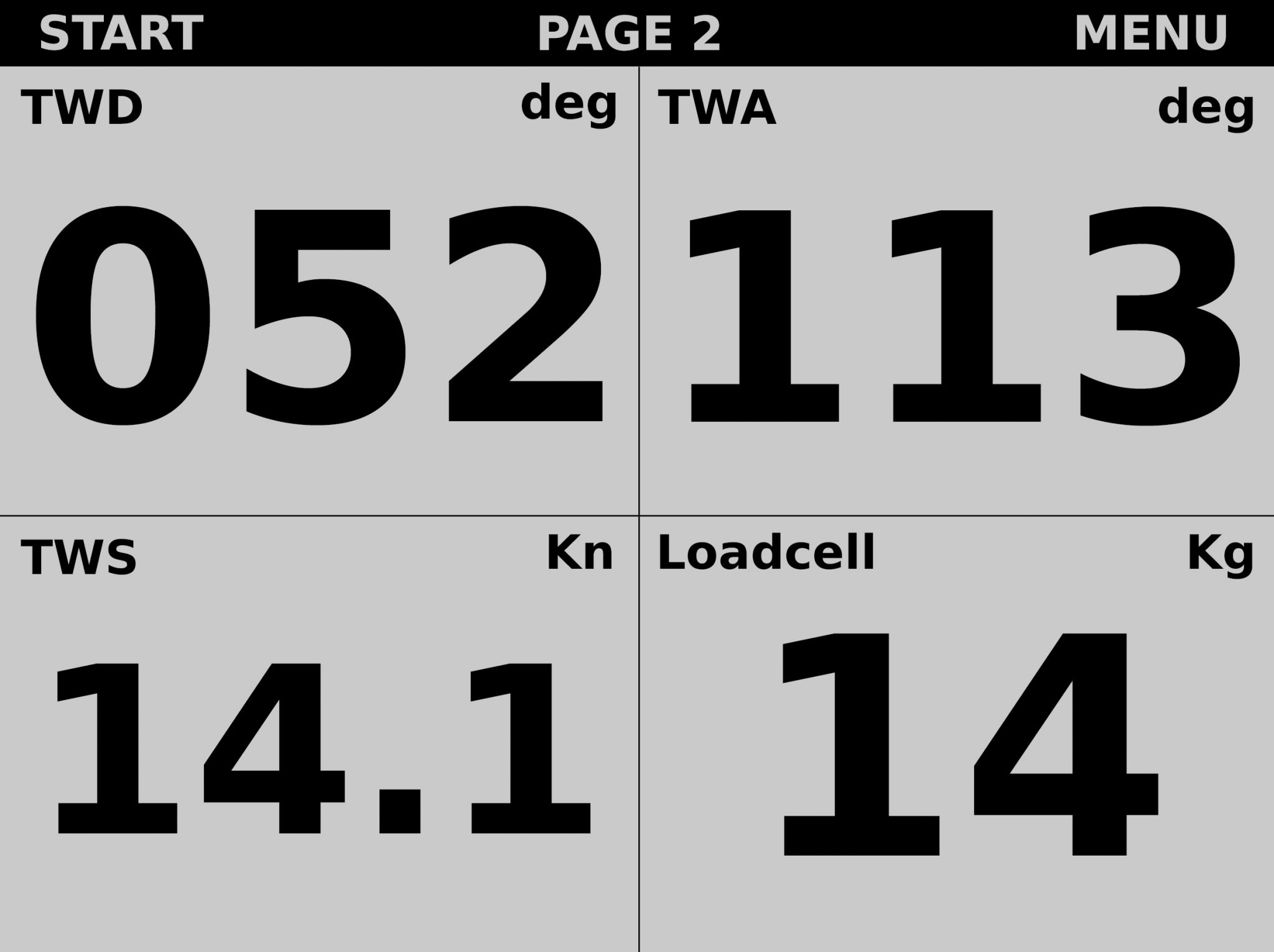 MAX - Sailing Display - Sailmon