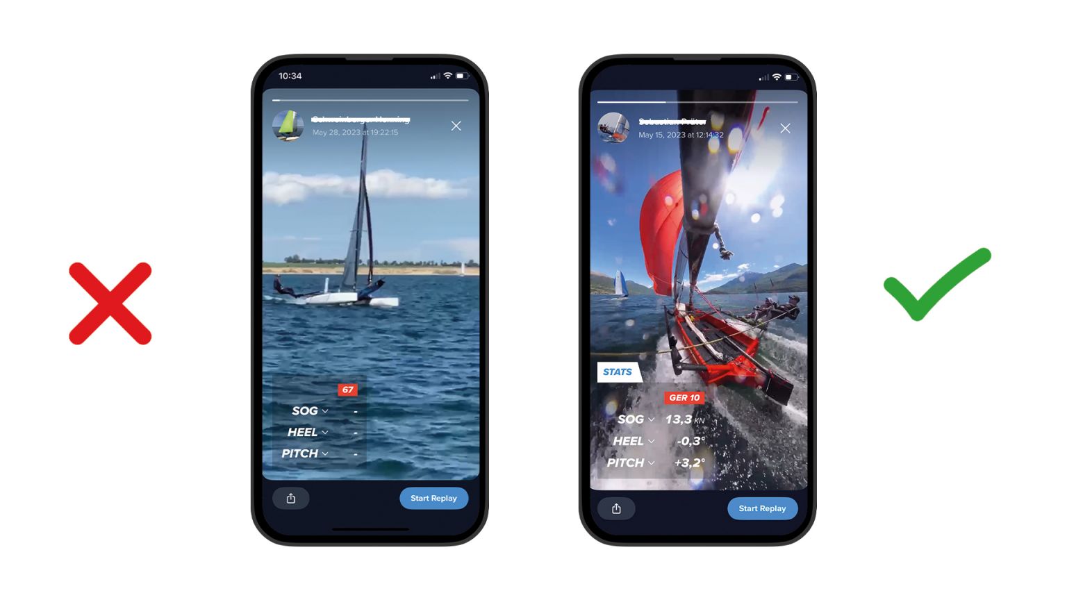 HOW TO FIX INCORRECT OR MISSING DATA OVERLAY? - Sailmon
